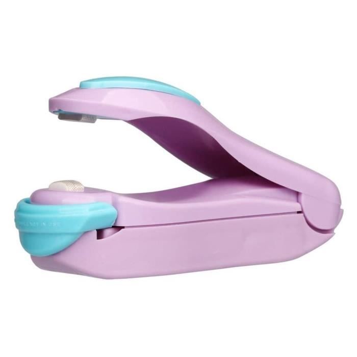 PINCE FERME SACHET purple Mini Machine à sceller les sacs à la chaleur Portable emballage de