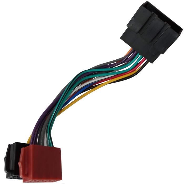 Adaptateur Faisceau Câble Fiche Iso Pour Autoradio Voiture C n