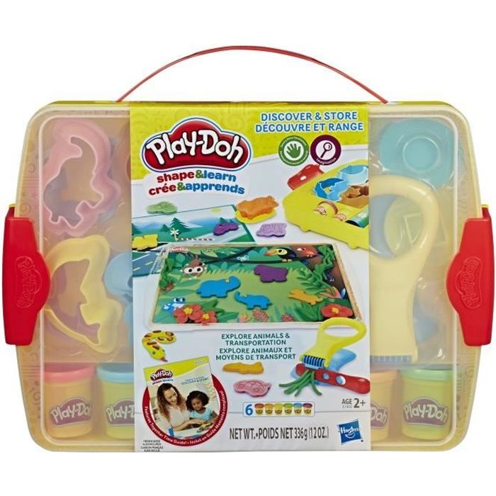 PLAY DOH Pâte A Modeler La Mallette d Activités Cdiscount Jeux Jouets