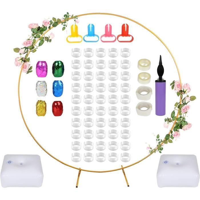 Arche De Mariage Ronde En Métal Arche De Ballons Arche De Mariage Pour Mariage