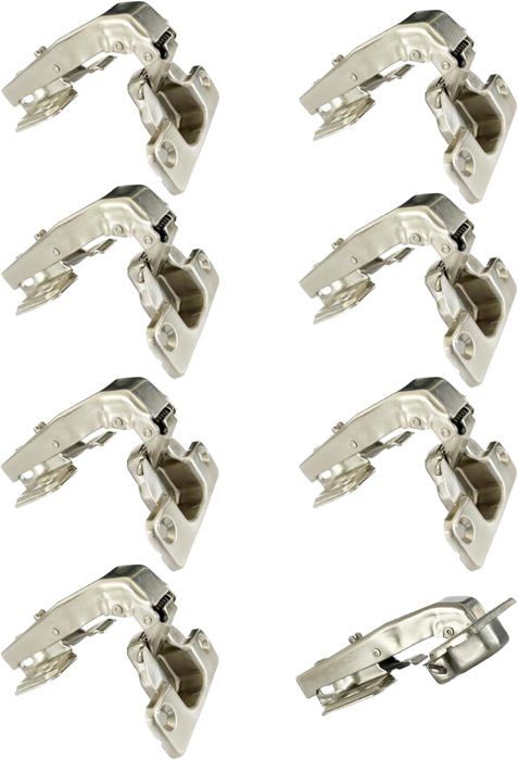 95 Degré Crampons Charnière avec Amortisseur pour Porte Charnières à