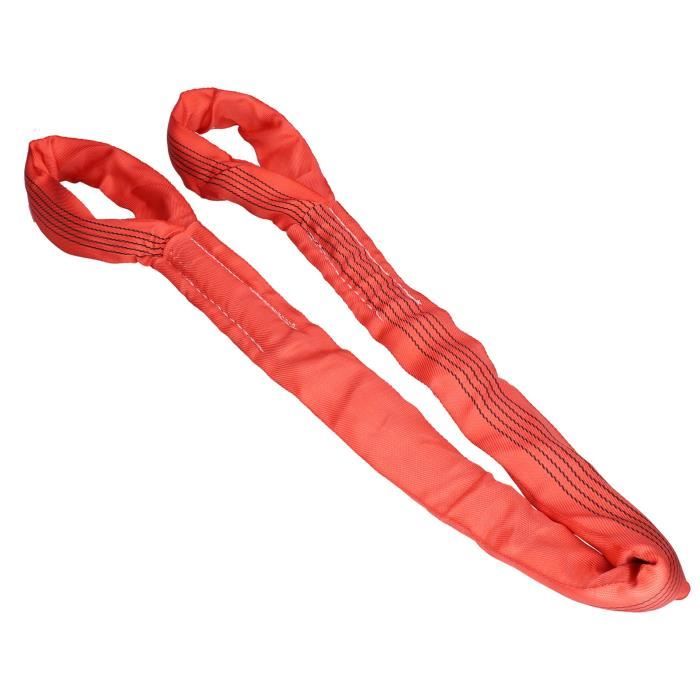 Élingue en sangle lingue de Levage Sangle de Grue Portable Durable PES pour le bricolage