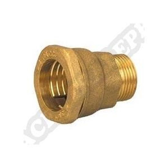 Raccord droit laiton pour tuyau polyéthylène male Cdiscount Bricolage