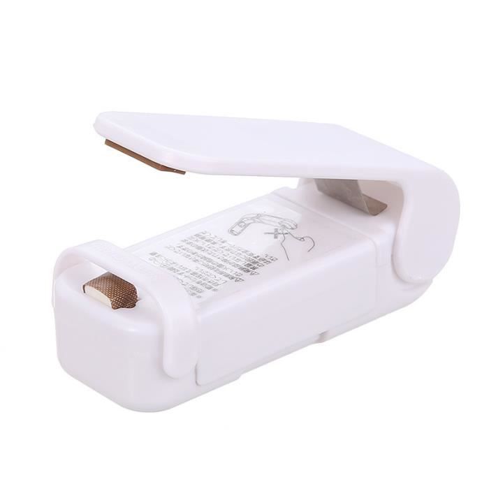 PINCE FERME SACHET white Mini Machine à sceller les sacs thermoscelleuse Portable Clips