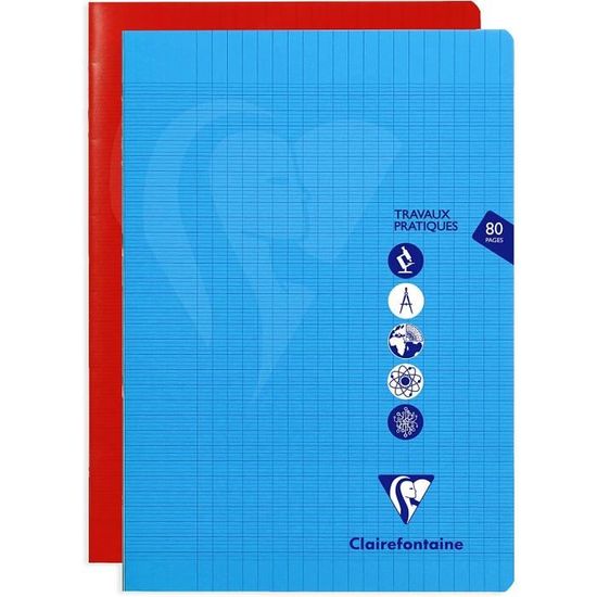 C Un Cahier Agrafé de Travaux Pratiques Mimesys A x cm Pages Grands Carreaux