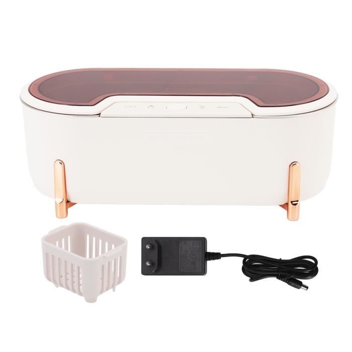 Nettoyeur de bijoux à ultrasons YOSOO kHz modes de nettoyage Blanc Cdiscount