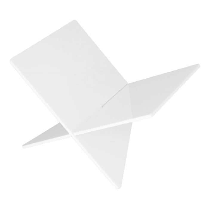 Support De Livre YOSOO RHO Acrylique Couleur Blanc Structure