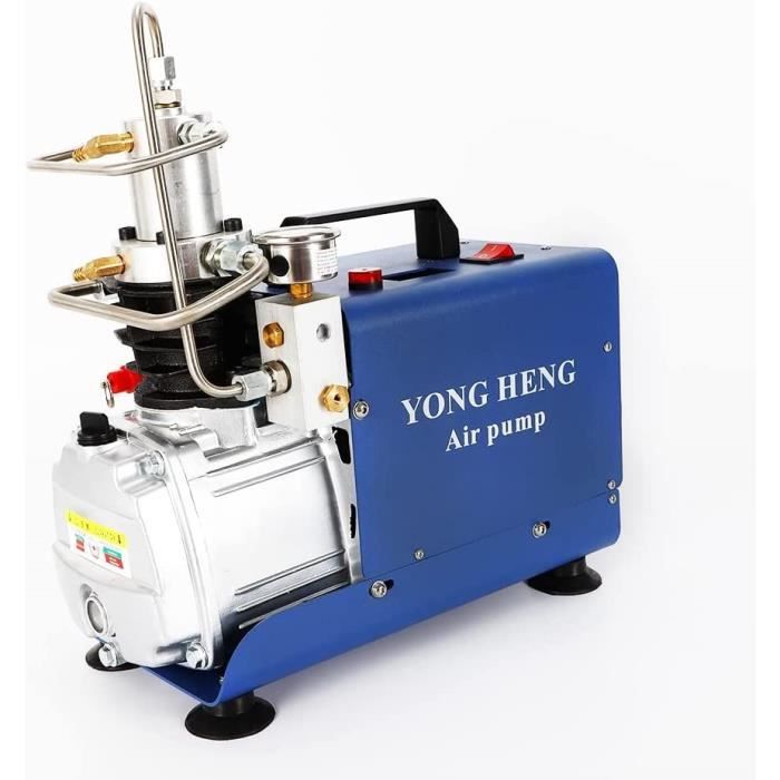 WOQLIBE Compresseur d air automatique 1800 W 30 MPA 4500 PSI Pompe à