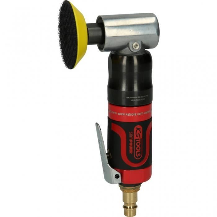 Mini Polisseuse Pneumatique SlimPOWER KS TOOLS Utilisation D Une Seule Main