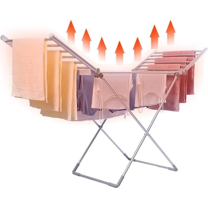Ehskzjh Séchoir Chauffant Électrique Pliable Température Constante 45