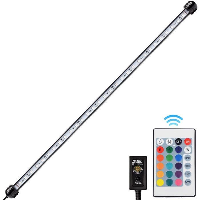 Lampe LED RGB Pour Aquarium Lampe Tube Etanche Et Submersible Eclairage LED Pour Aquarium
