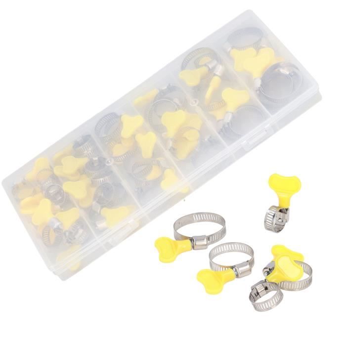 Collier De Serrage À Vis Sans Fin Pièces Clé Collier De Serrage En Acier Inoxydable Réglage