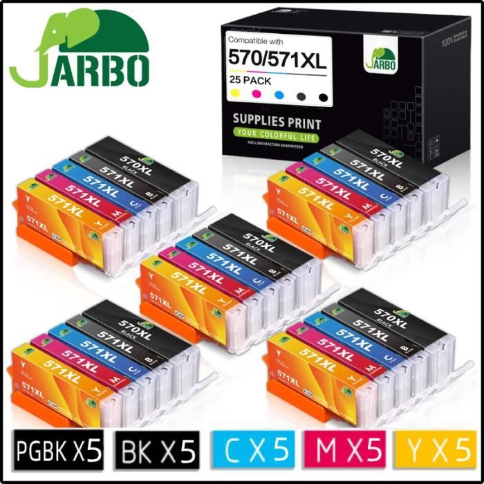 Cartouche D Encre Canon Xl Compatible Cartouches PGI CLI Haut Rendement Pour