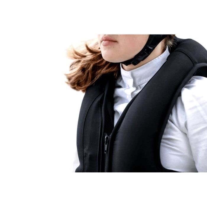 Gilet airbag équitation femme Allshot Belair noir 2XS Cdiscount Auto