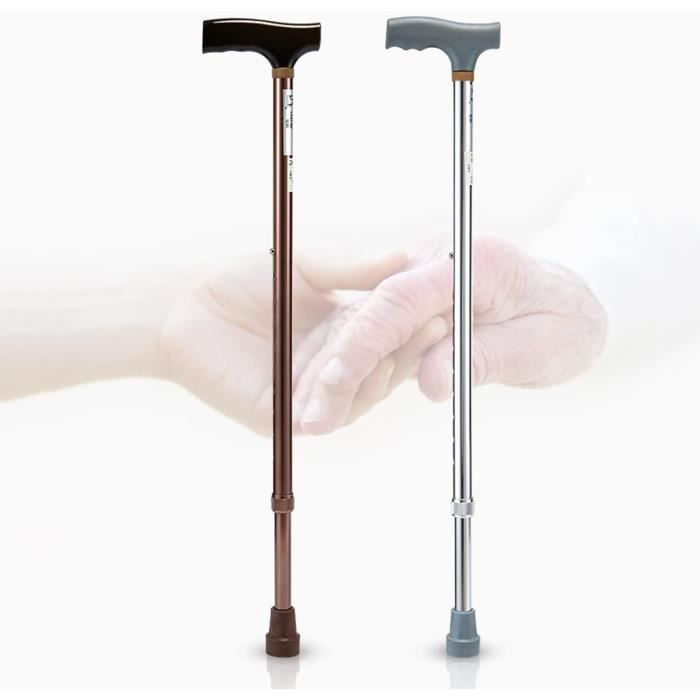 Canne De Marche Ergonomique Hauteur Réglable 77 93Cm Canne De Marche