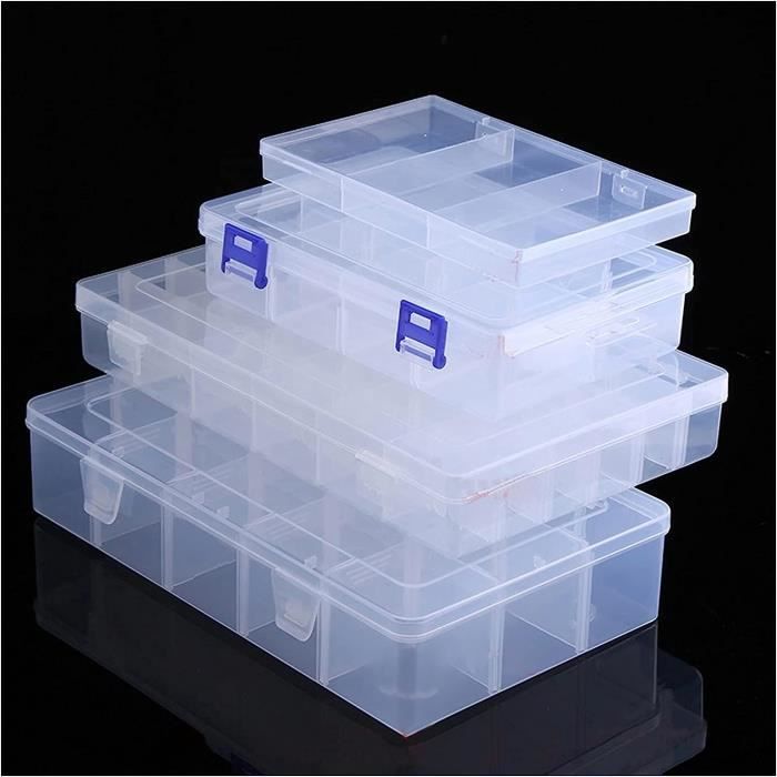 Boîte À Outils Organiseur Boîte À Outils En Plastique Transparent