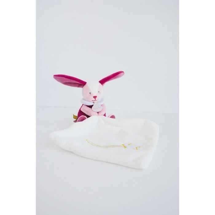 Doudou BABYNAT Lapin Luminescent Rose Etoile Pantin cm Intérieur Pile Cdiscount