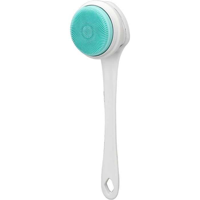 Brosse Corporelle Rechargeable Vitesses De Rotation Poignée Allongée Ensemble De Brosse De