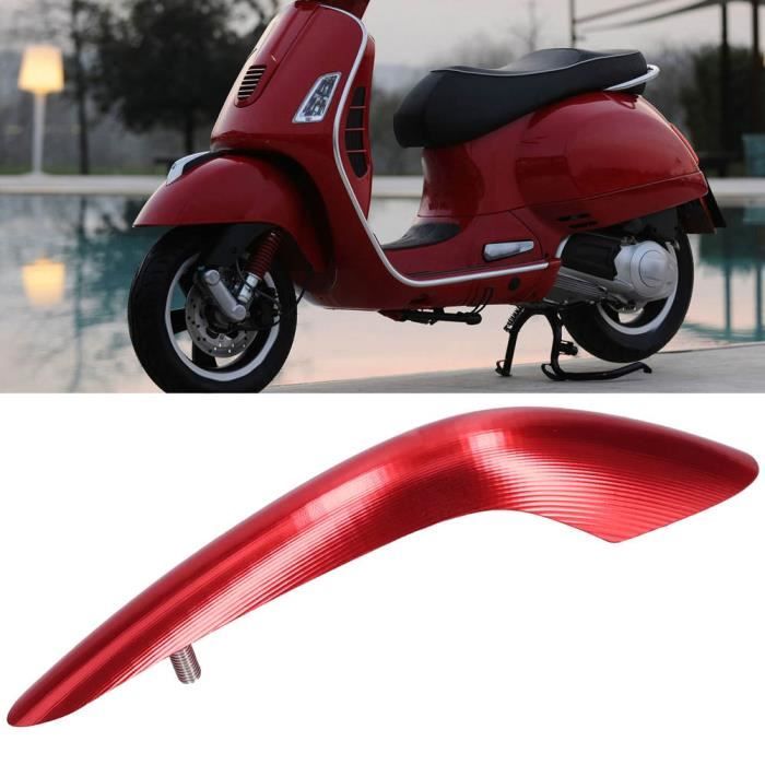Lv life Bec de nez de garde boue avant de moto rouge adapté pour Vespa