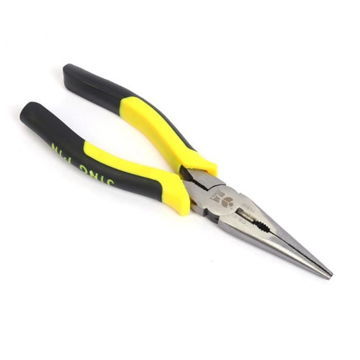 LUWEI Pince D éLectricien Coupe Câble Plomberie Nez Long Nez Plat Pince