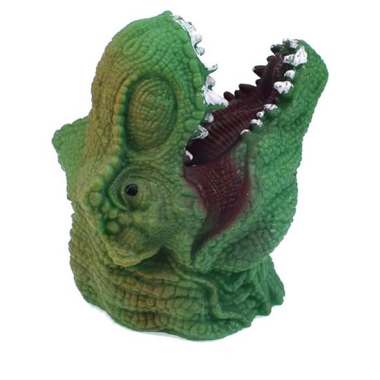 Allowith Console Educative T Rex Green Hand Puppets Role Play Realistic