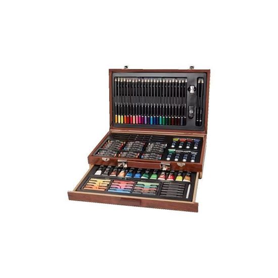 Coffret Valise Luxe Peinture Pieces Artiste Peintre Dessin Huile