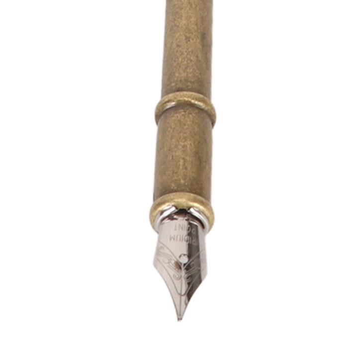 Ensemble plume et encre Ensemble stylo plume et encre style punk rétro écriture douce ensemble