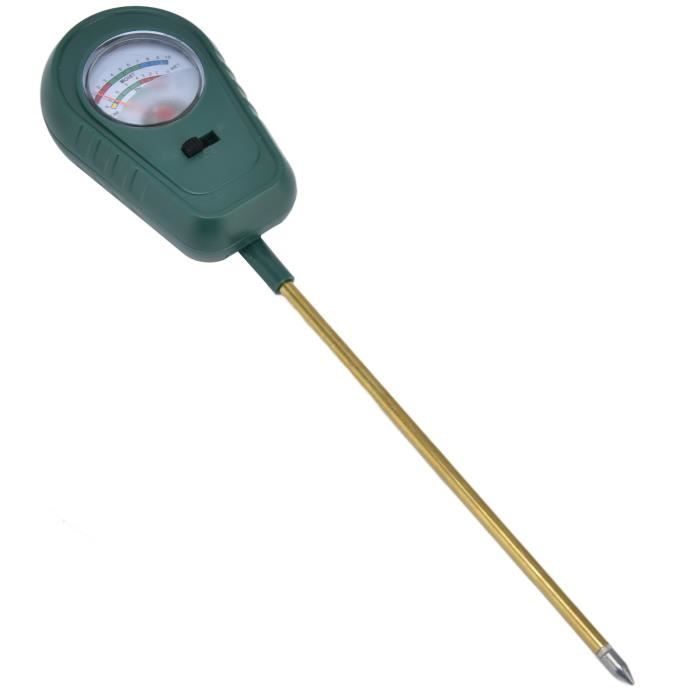 Testeur de sol 3 en 1 Multifonction Fertilité Humidité PH Mètre pour