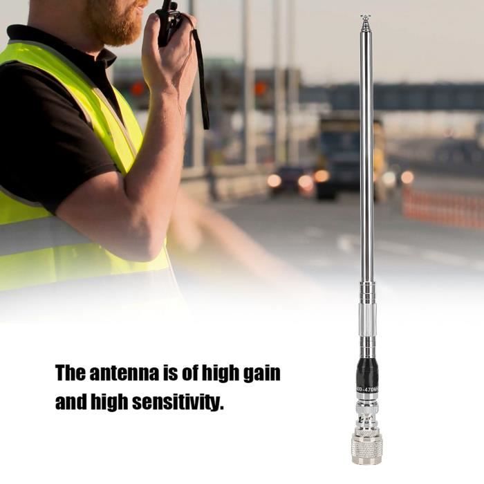 EJ life Antenne télescopique UHF à gain élevé 400470MHZ Cdiscount TV
