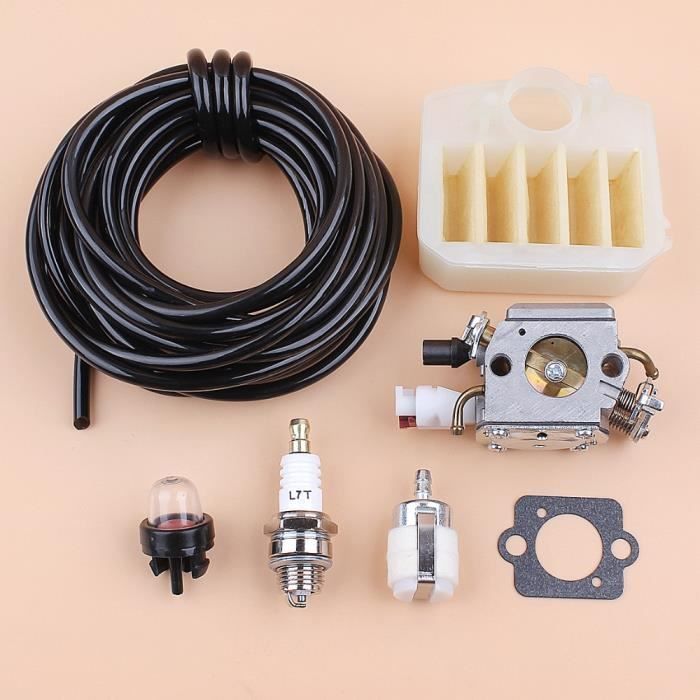 Carburateur filtre à Air 5M carburant tuyau Kit pour Husqvarna 340 345