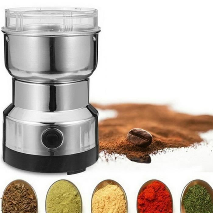 Moulin à café et mixeur électrique broyeur pour grains de café graine
