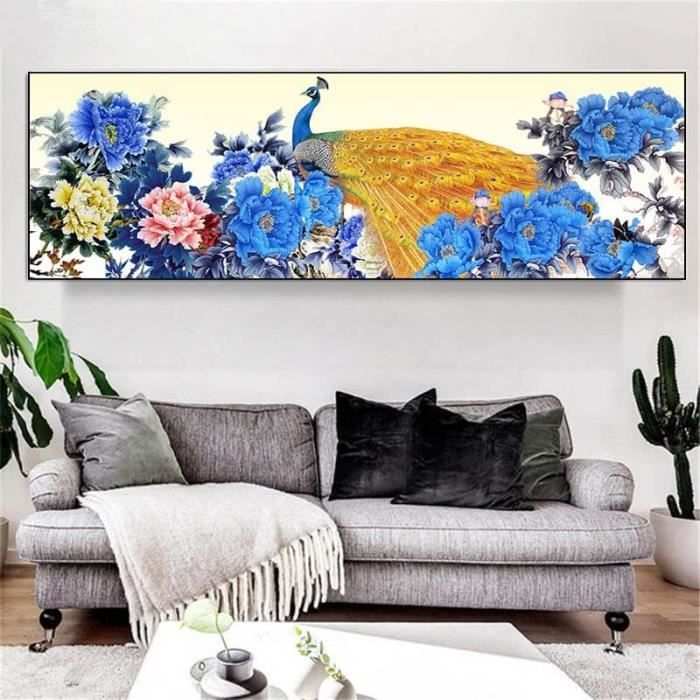 Diy 5D Broderie Diamant Kit Complet Grand Format Peinture Diamant