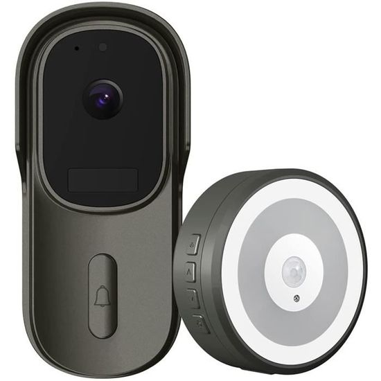Sonnette vidéo intelligente WIFI sonnette sans fil interphone vidéo de