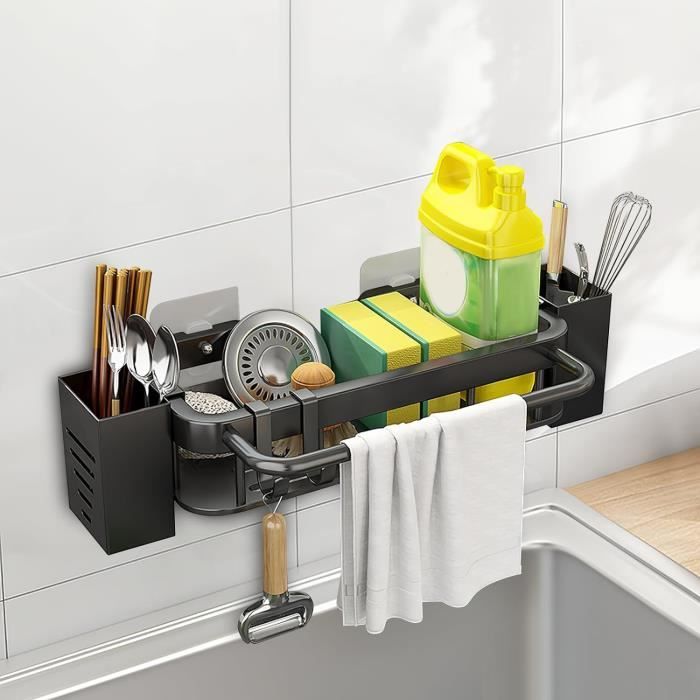 Porte Eponge Evier Cuisine Organisateur Evier Cuisine Rangement