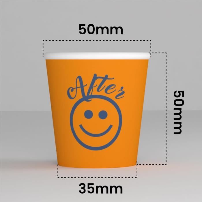 1000 Gobelets En Papier Pour Café 65 Ml Downupcup Blue Verres