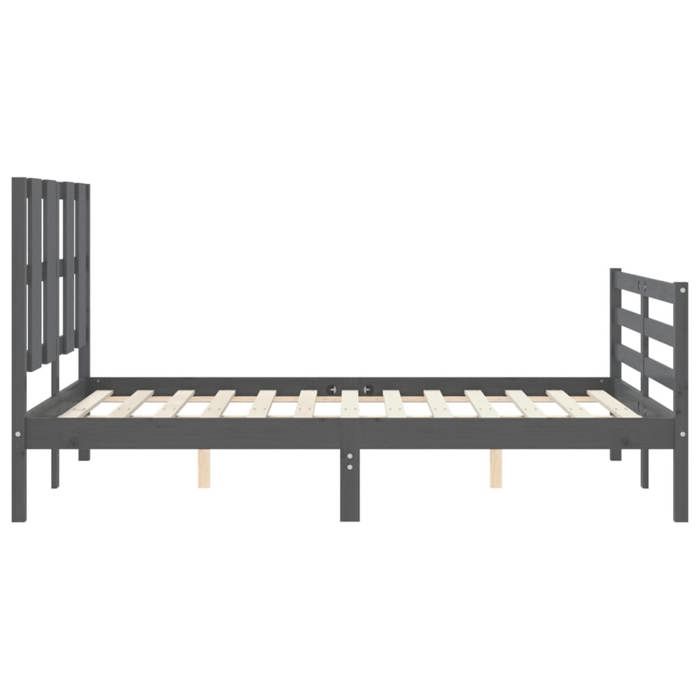 Pwshymi Ensemble de salle à manger de jardin 9 pcs avec coussins Gris