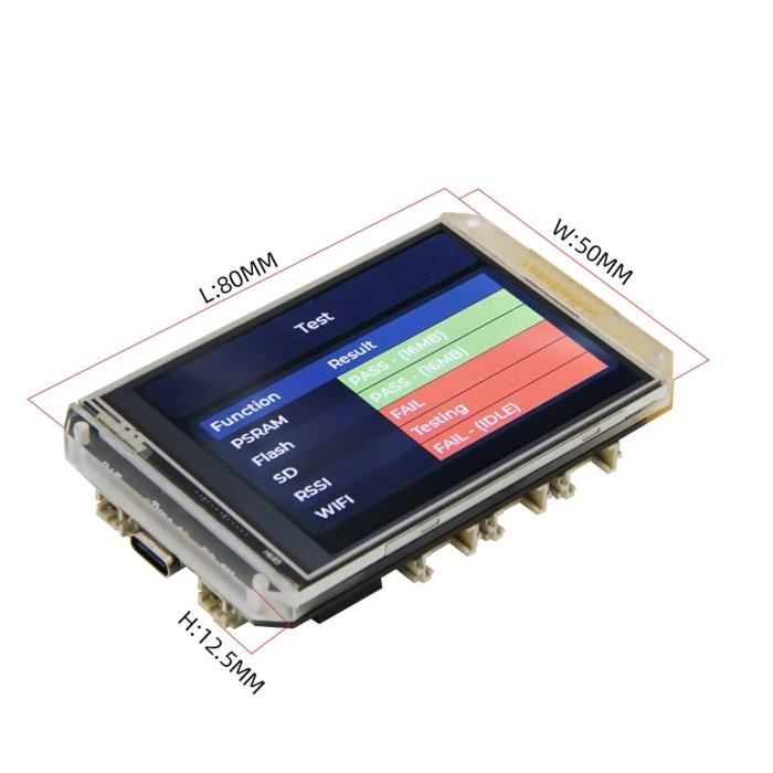 LILYGO T HMI ESP32 S3 Resistive Touch Touch Display Module Support