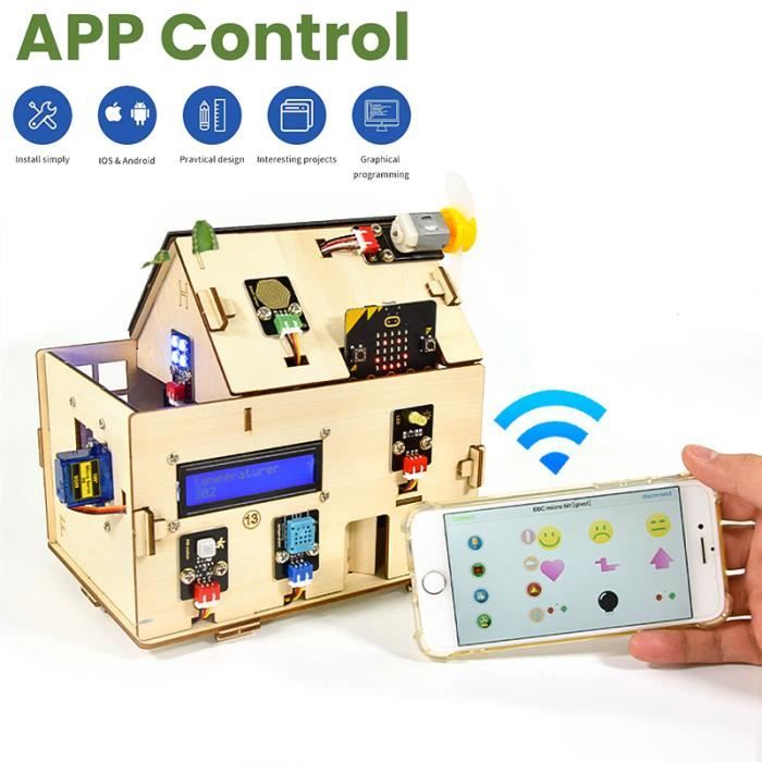 Microbit IoT Smart Home Kit Micro Bit Starter Kit Kit Maison