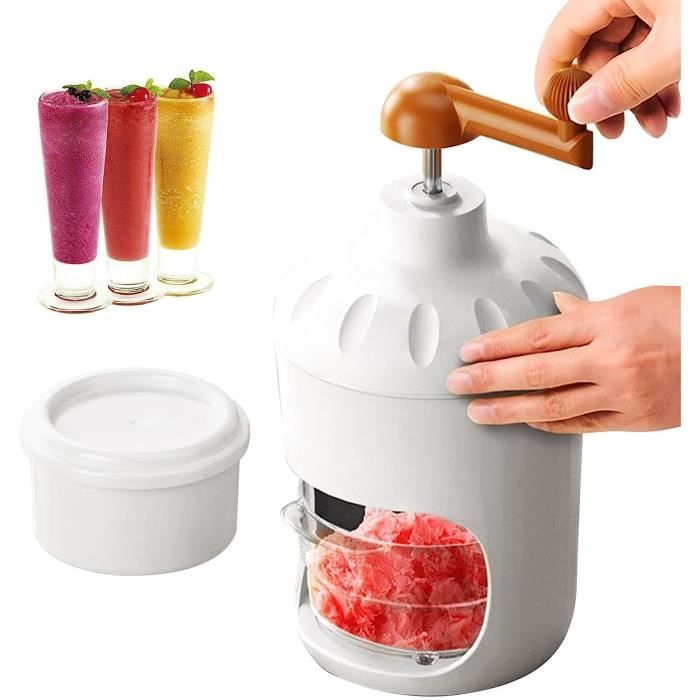 Broyeur À Glace Pilée Manuel Machine À Glace Pilée Portable Broyeur