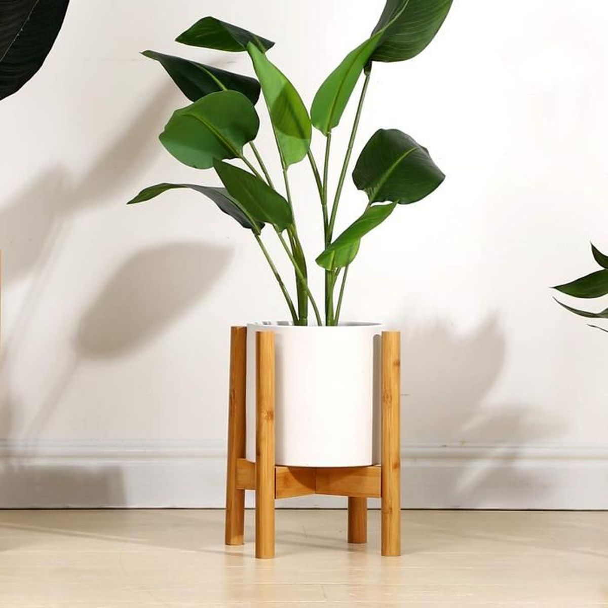 Support pour Plantes présentoir de Pot de Fleur en Bois Porte Plante