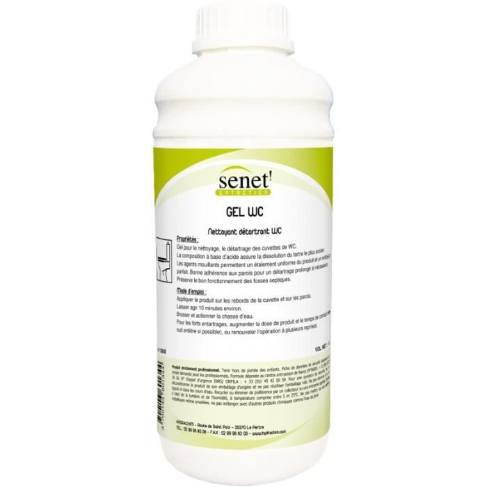 GEL WC Nettoyant détartrant 1L Cdiscount Au quotidien