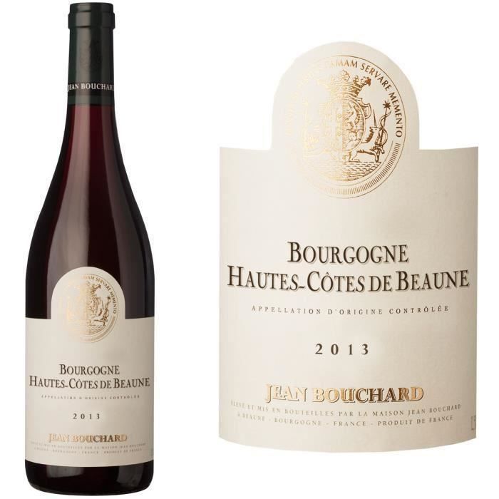 Jean Bouchard Bourgogne Hautes Côtes Beaune Vin rouge La cave Cdiscount