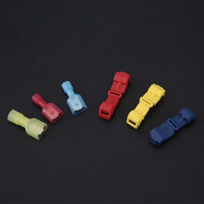 Cikonielf T Type Terminal Cikonielf Bornes 240Pcs Set T Type Quick