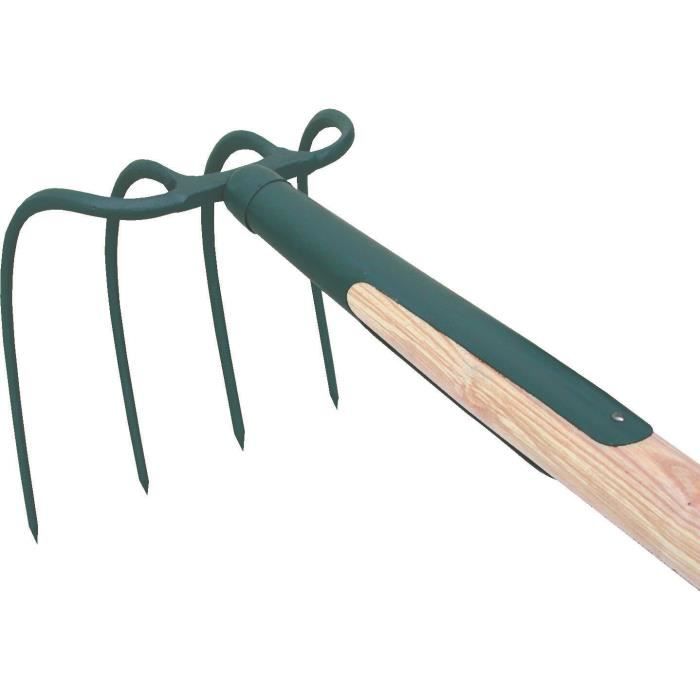 CROC À FUMIER À SOIE DENTS EMMANCHE FORGES DE MAGNE Outils de jardin Cdiscount