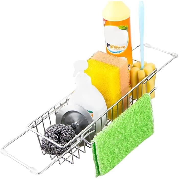 Rangement Evier Cuisine Porte éponge Extensible égouttoir