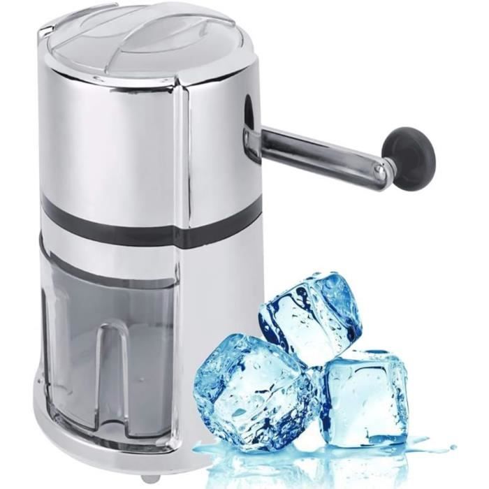 Machine À Glace Pilée Manuel Portatif Multi Fonction En Acier