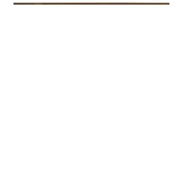 HUA Têtes et pieds de litTables de chevet 2 pcs Chêne marron 40x35x50