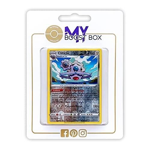 Cartes Pokemon MY BOOSTER CLITICLIC HOLO REVERSE MYBOOST X EPEE ET BOUCLIER