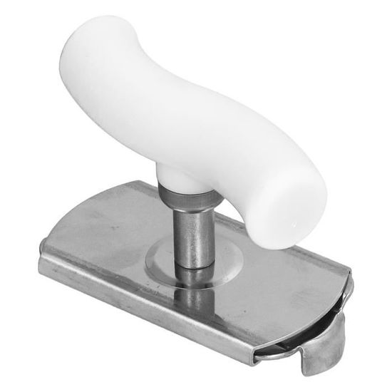 Tbest Ouvre boîte manuel Ouvre bouteille manuel portatif d ouvre boîte en acier inoxydable avec