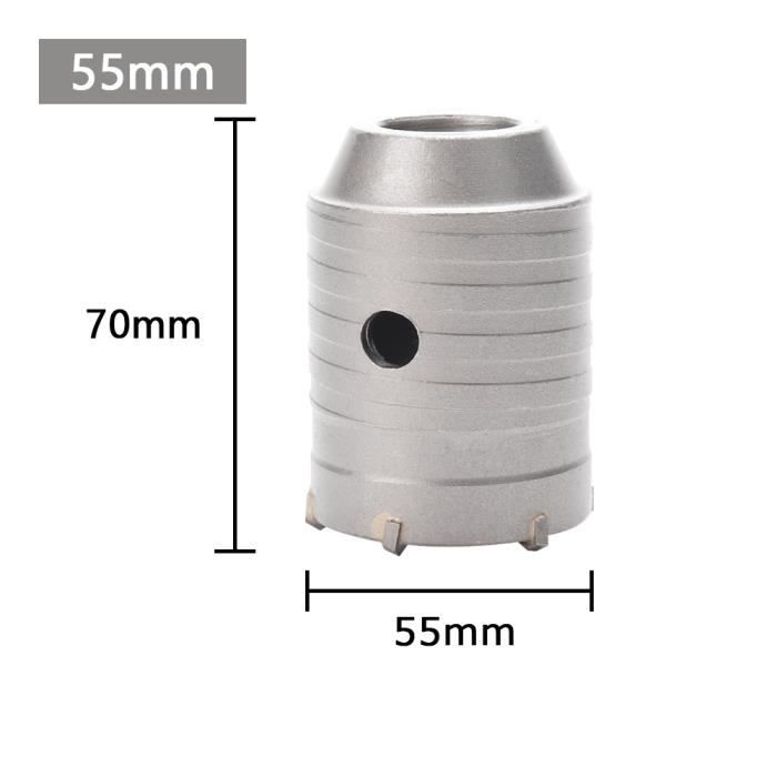 Enclume Couronne pour Scie Cloche à Mur en Béton SDS PLUS Jeu de Forets